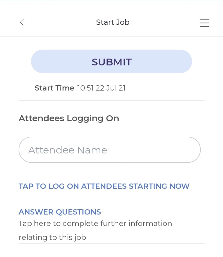 Logging On/Off Additional Engineers