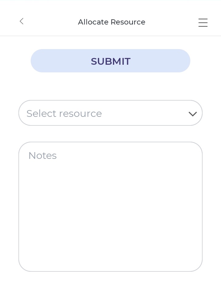 Allocate Resource/Take